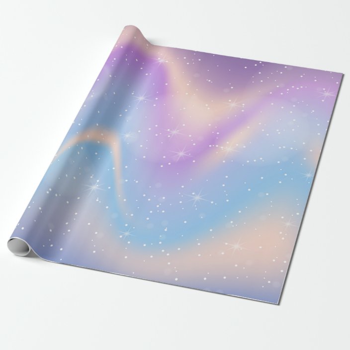 Multi Color Rainbow Watercolor Wrapping Paper | Zazzle.com