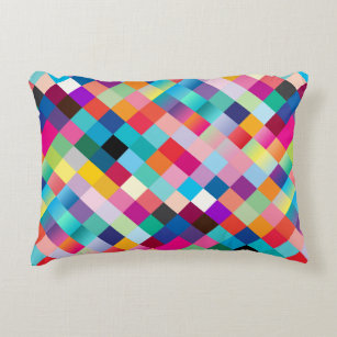 Multi Colored Decorative & Throw Pillows | Zazzle
