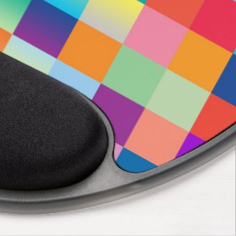 “Multi Colored Design” Gel Mouse Pad | Zazzle