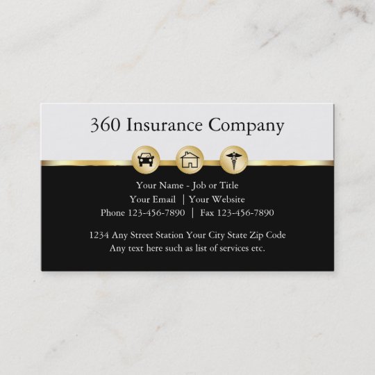 Multi Line Insurance Business Cards | Zazzle.com