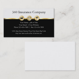 Multi Line Insurance Business Cards | Zazzle