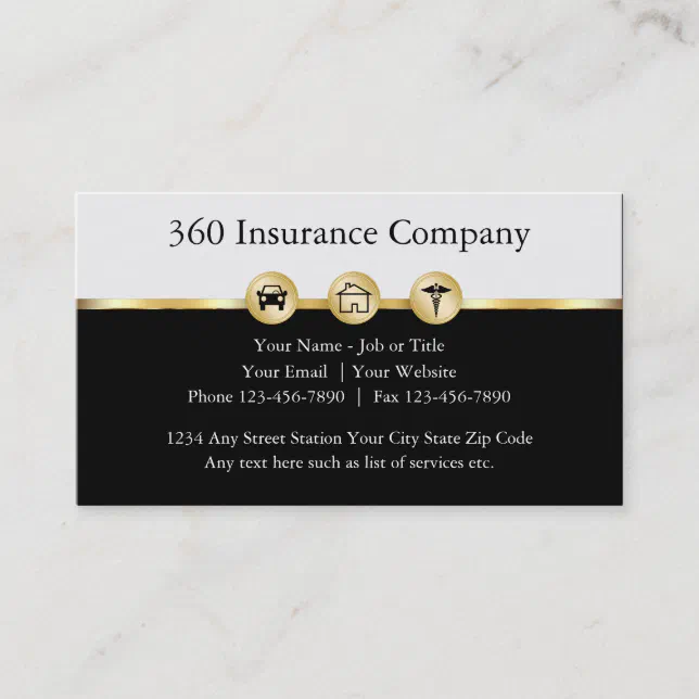 Multi Line Insurance Business Cards | Zazzle