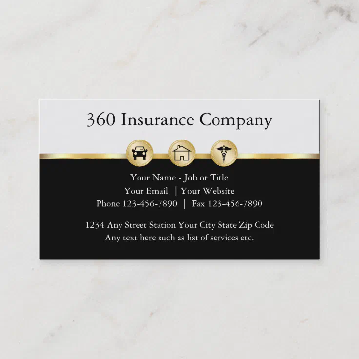 Multi Line Insurance Business Cards | Zazzle