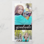 Multi Photo Graduation Party Invitations | Zazzle
