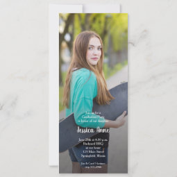 Multi Photo Graduation Party Invitations | Zazzle