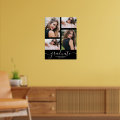 Multi Photo Graduation Party Poster | Zazzle