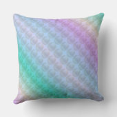 Multicolored Pastel Color Stripes Throw Pillow | Zazzle