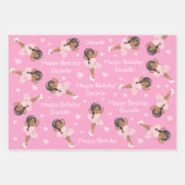 Multicultural Ballerina Wrapping Paper Sheets | Zazzle
