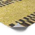Multipatterned Panel Painting Poster | Zazzle