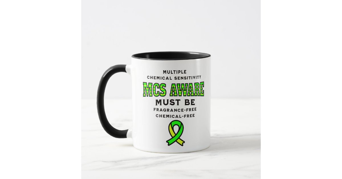 Multiple Chemical Sensitivity MCS Awareness Mug | Zazzle
