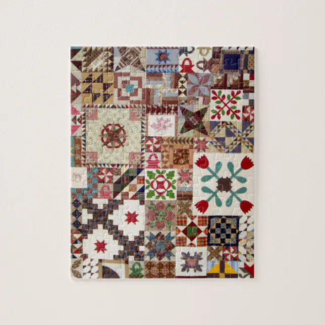 Multiple Choice Quilt Puzzle | Zazzle