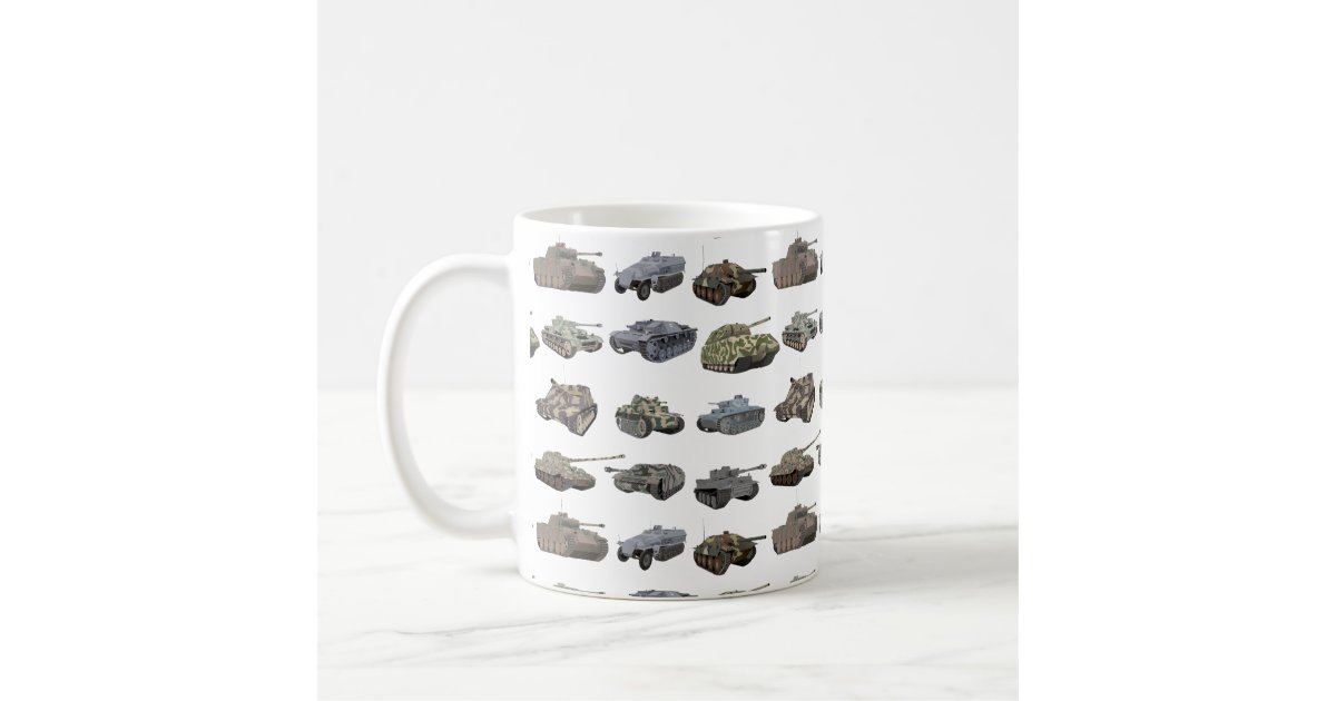 Multiple German WW2 Tanks Coffee Mug | Zazzle