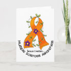 Multiple Sclerosis Celtic Butterfly 3 Card | Zazzle.com