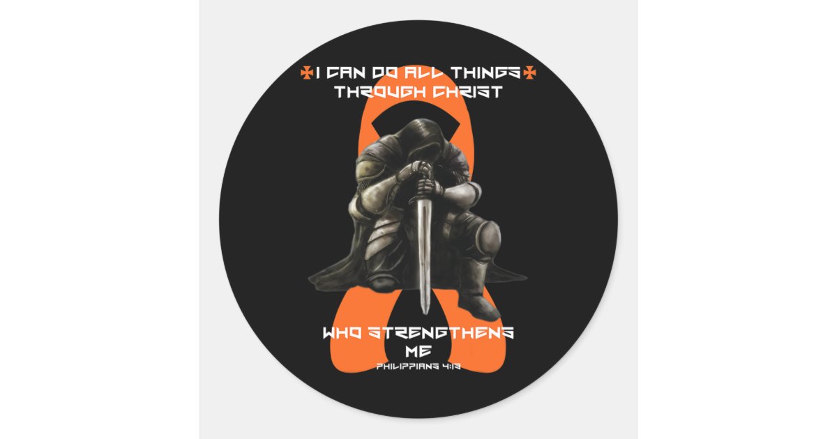 Multiple Sclerosis Men Gifts Husband Ms Awareness Classic Round Sticker ...