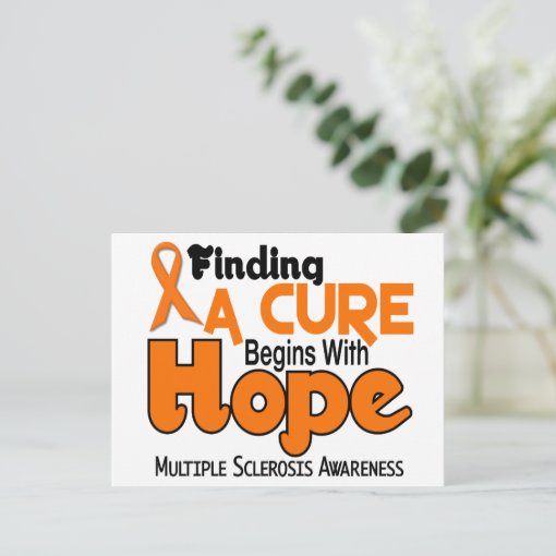 Multiple Sclerosis MS HOPE 5 Postcard | Zazzle