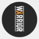 Multiple Sclerosis Warrior Vertical Ms Awareness R Classic Round ...