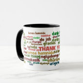 Multiple Ways to Say Thank You in Many Languages Mug | Zazzle