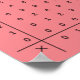 Multiplication Charts Pink Poster | Zazzle