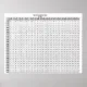 Multiplication Table 25 by 25 Poster | Zazzle