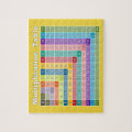 Multiplication Table for Teachers and Math Geeks Jigsaw Puzzle | Zazzle