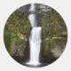Multnomah Falls in the Columbia Gorge Classic Round Sticker | Zazzle