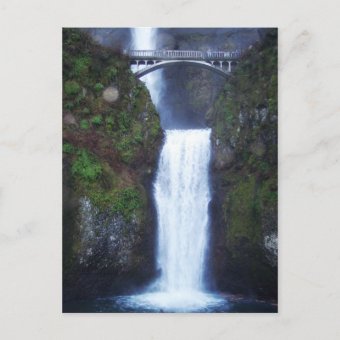 Multnomah Falls Postcard | Zazzle