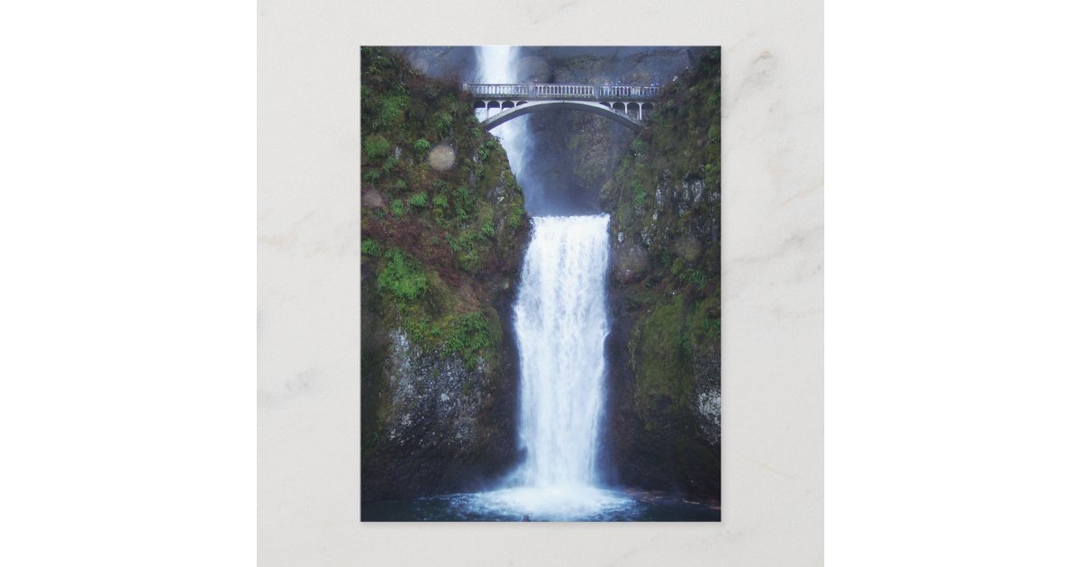 Multnomah Falls Postcard | Zazzle
