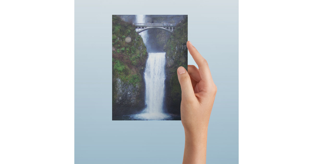 Multnomah Falls Postcard | Zazzle