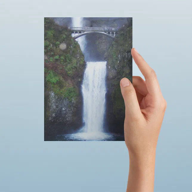 Multnomah Falls Postcard | Zazzle