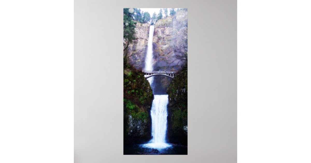 Multnomah Falls Print | Zazzle