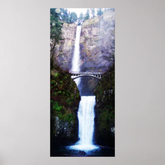 Multnomah Falls Print | Zazzle