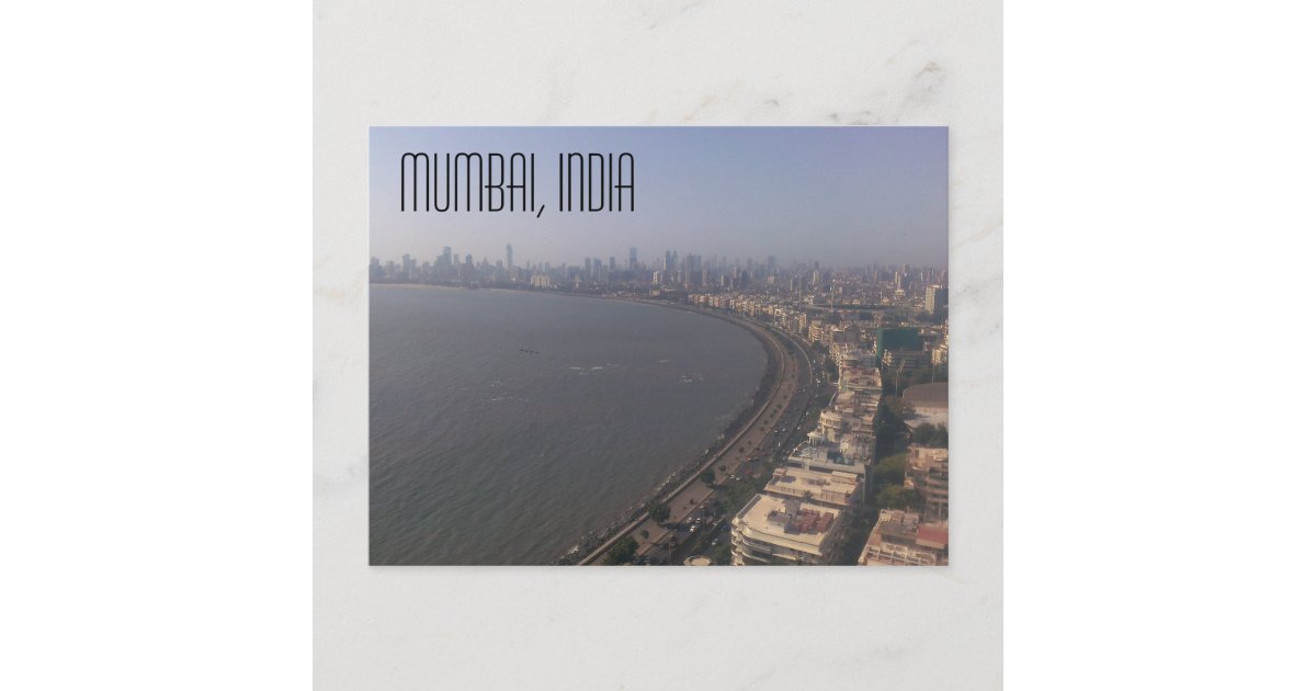 Mumbai, India Postcard | Zazzle