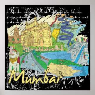 Mumbai Posters, Mumbai Prints, Art Prints, & Poster Designs | Zazzle