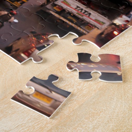 Mumbai street jigsaw puzzle | Zazzle