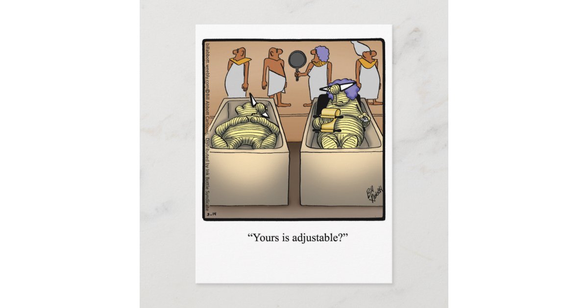 Mummy Humor Postcard | Zazzle