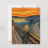 Munch The Scream Invitations | Zazzle