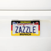 Munich License Plate Frame | Zazzle