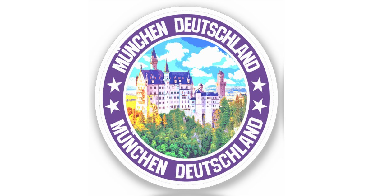 Munich sticker | Zazzle