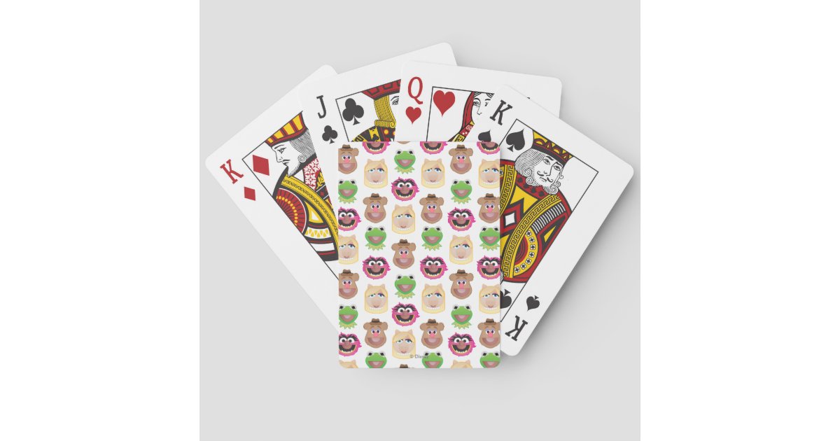 Muppets Emoji Playing Cards | Zazzle