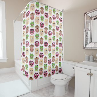 Muppets Emoji Shower Curtain | Zazzle