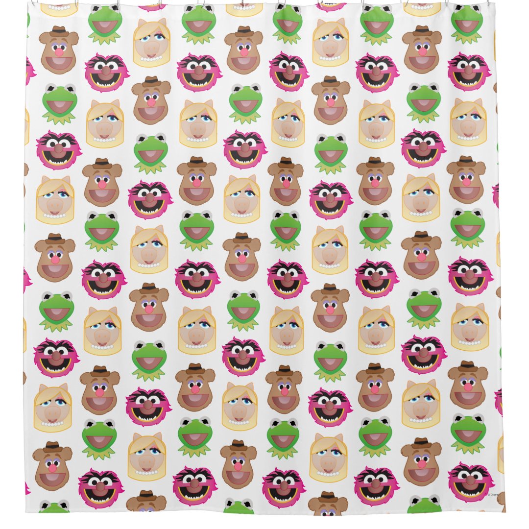 Muppets Emoji Shower Curtain | Zazzle