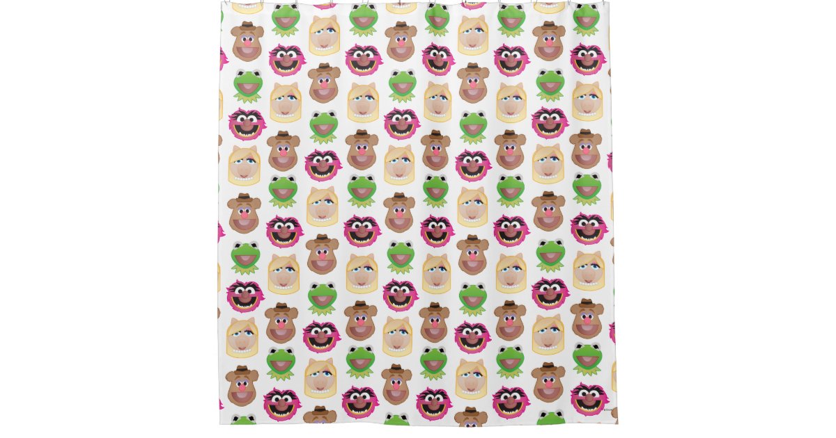Muppets Emoji Shower Curtain | Zazzle