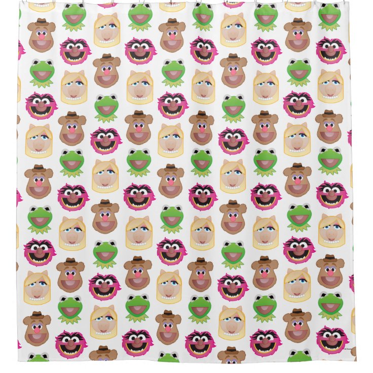 Muppets Emoji Shower Curtain | Zazzle