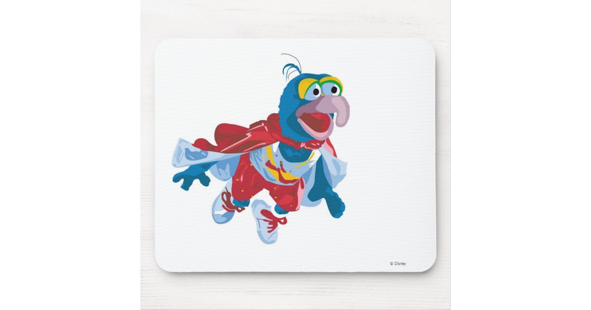Muppets Gonzo flying Disney Mouse Pad | Zazzle