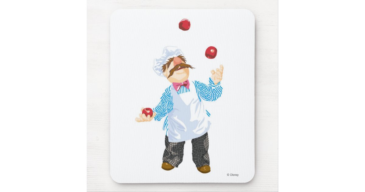 Muppets' Swedish Chef Juggling Mouse Pad | Zazzle