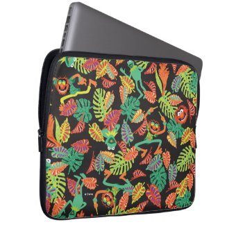Muppets | Tropical Kermit & Animal Pattern Laptop Sleeve | Zazzle