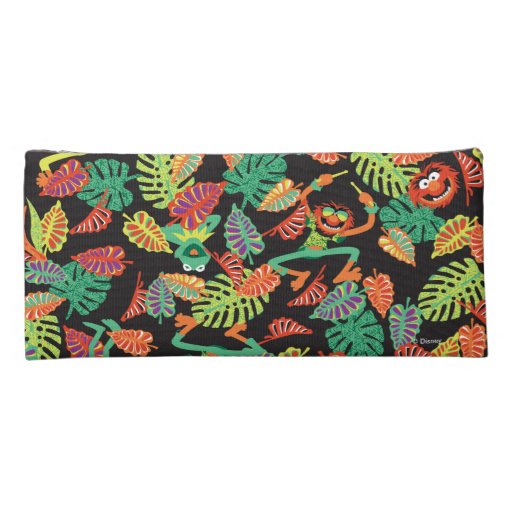 Muppets | Tropical Kermit & Animal Pattern Pencil Case | Zazzle