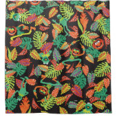 Muppets | Tropical Kermit & Animal Pattern Shower Curtain | Zazzle