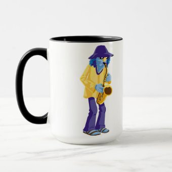 Muppets Zoot playing a saxophone Disney Mug | Zazzle
