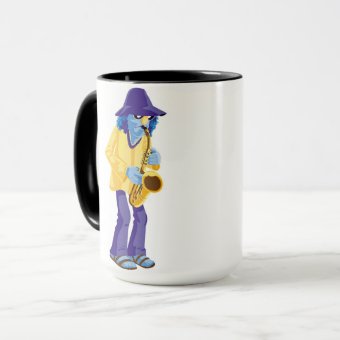 Muppets Zoot playing a saxophone Disney Mug | Zazzle